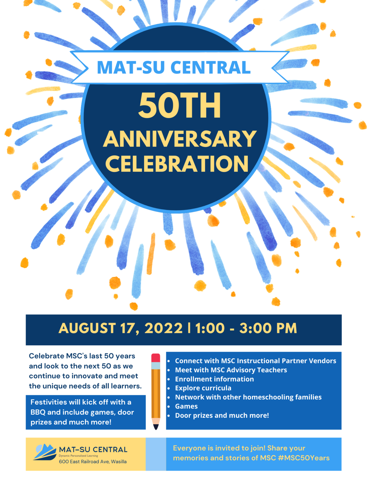 Mat-Su Central - 50th Anniversary Celebration - Connect Mat-Su