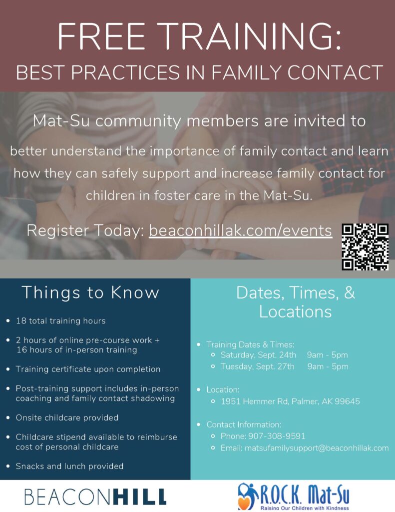 FREE TRAINING | BEST PRACTICES IN FAMILY CONTACT - Connect Mat-Su