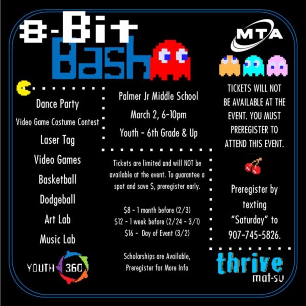 8-Bit Bash Dance Party - Connect Mat-Su
