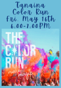 Color Run at Tanaina Elementary - Connect Mat-Su
